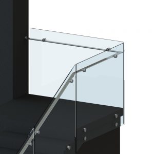 Buy Pin Fixed Glass Standoff Balustrade Panels Online | Avant-Garde Glass